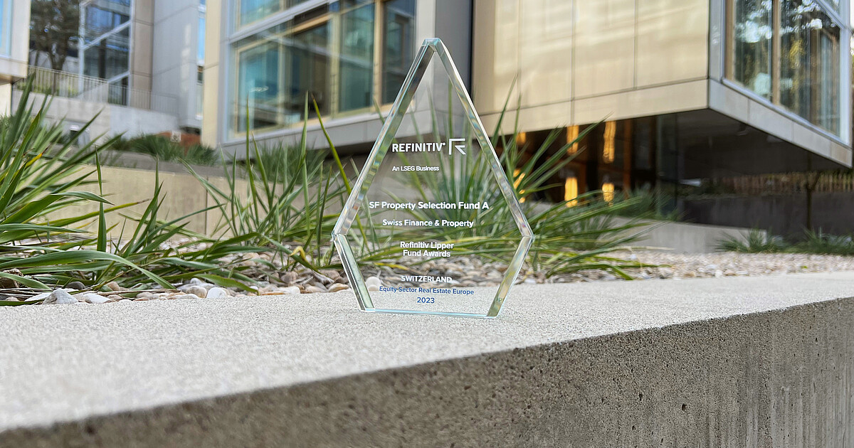 Der SF Property Selection Fund gewinnt einen «Refinitiv Lipper Fund ...